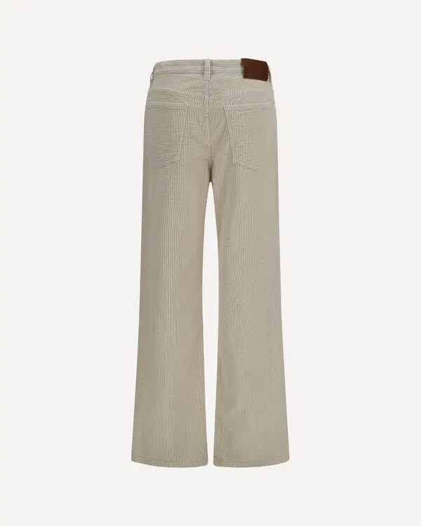 Marni Corduroy Flare Pants - Beige