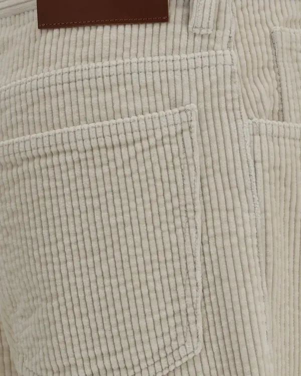 Marni Corduroy Flare Pants - Beige