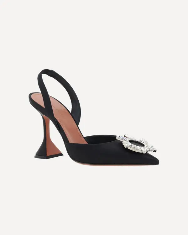 Amina Muaddi Begum Slingback Pumps