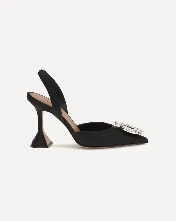 Amina Muaddi Begum Slingback Pumps