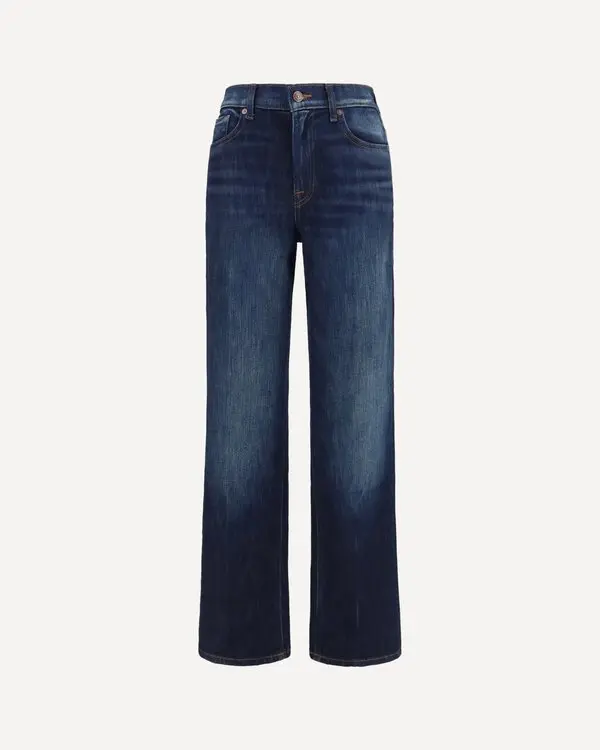 7 For All Mankind Straight-leg Vintage Wash Jeans