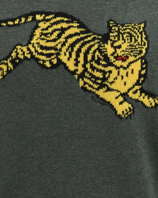Kenzo Jumping Tiger Cotton Sweatshirt Mae