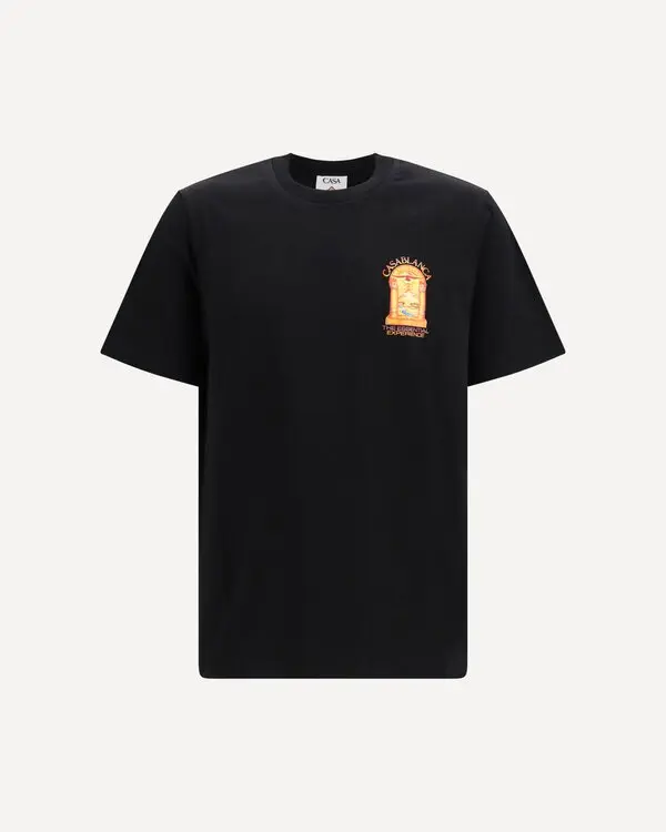 Casablanca Hermon Mirage Arch Print T-hirt