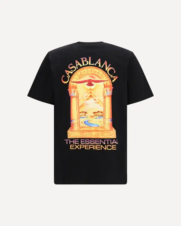 Casablanca Hermon Mirage Arch Print T-hirt