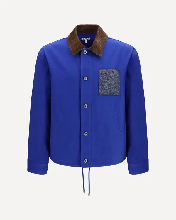 Loewe Cotton Workwear Jacket - Blue