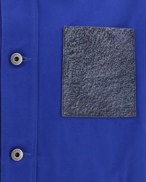 Loewe Cotton Workwear Jacket - Blue