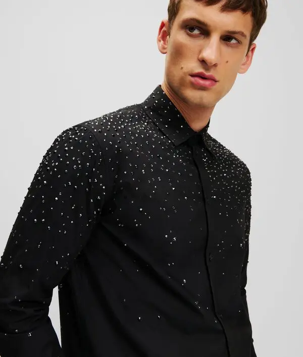 Karl Lagerfeld Rhinestone Dégradé Shirt