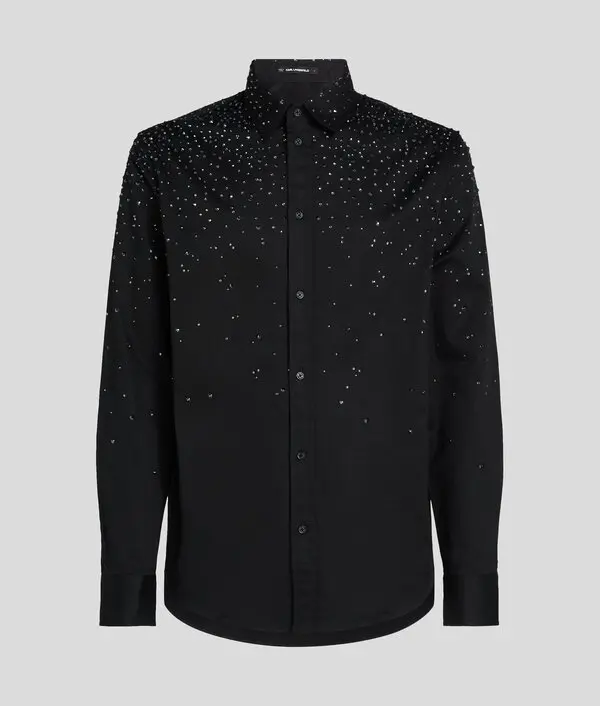 Karl Lagerfeld Rhinestone Dégradé Shirt