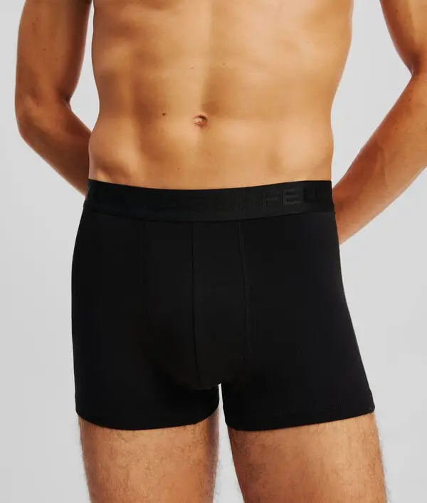 Karl Lagerfeld Tonal Logo Trunks – 3-pack