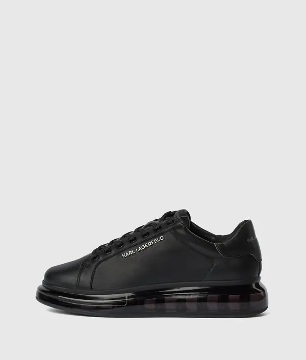Karl Lagerfeld Kapri Kushion Lace Leather - Black