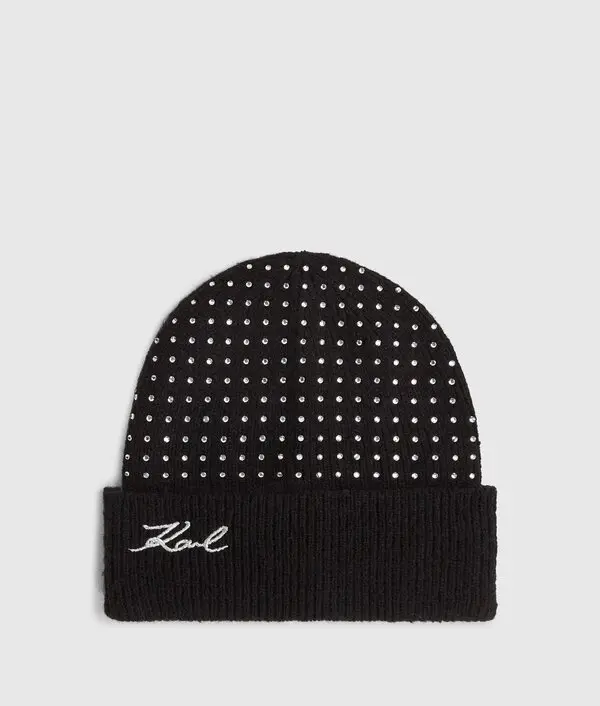 Karl Lagerfeld Beanie - Black