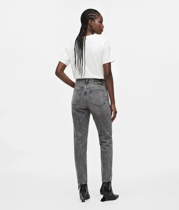 KL JEANS Cut-out Mom Jeans