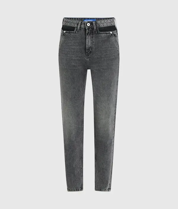 KL JEANS Cut-out Mom Jeans