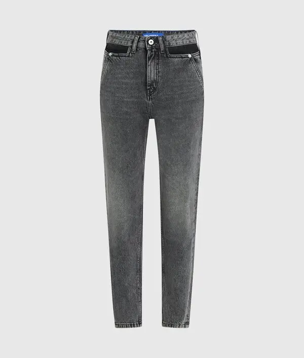 Karl Lagerfeld Mom Jeans - Washed Dark