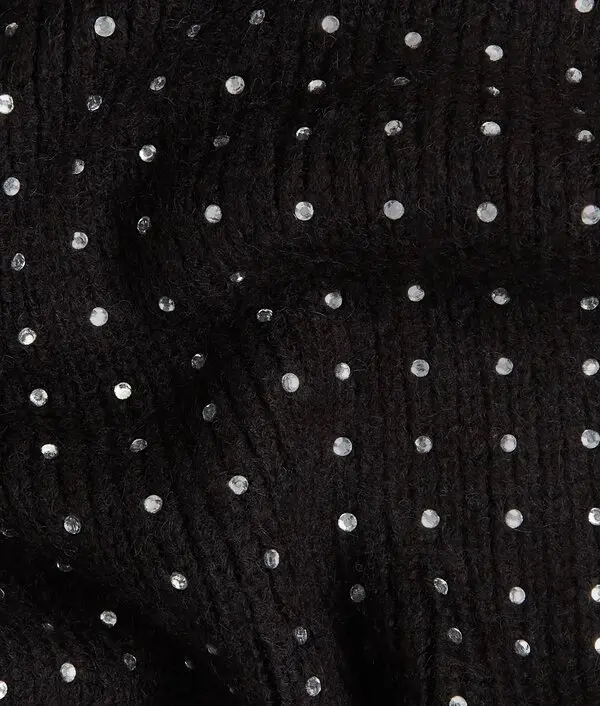 Karl Lagerfeld K/signature Long Rhinestone Scarf