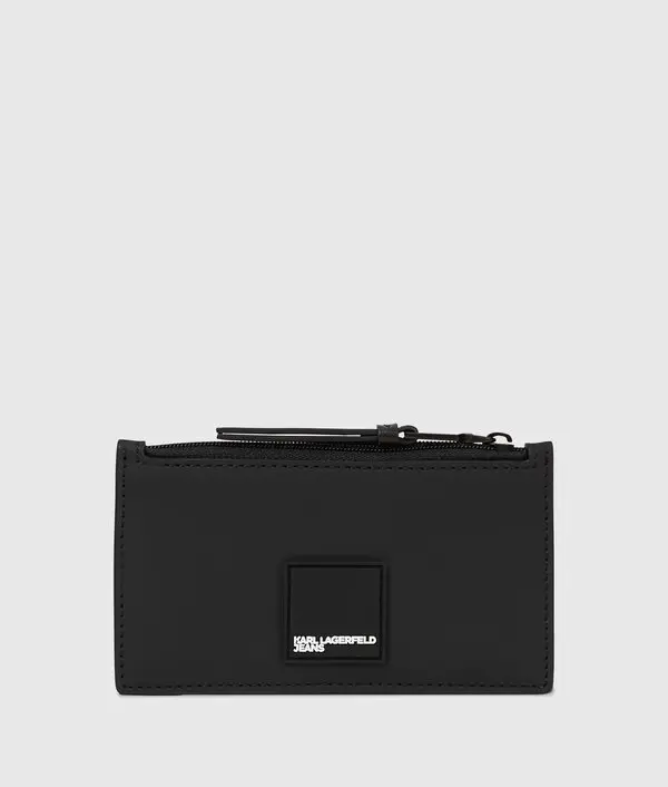 KL JEANS Coated Technical-leather Cardholder