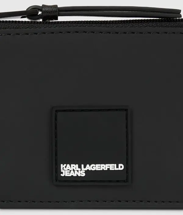 KL JEANS Coated Technical-leather Cardholder