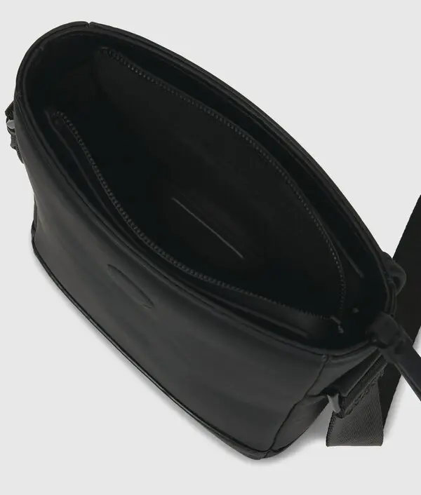 KL JEANS Coated Technical-leather Reporter Bag