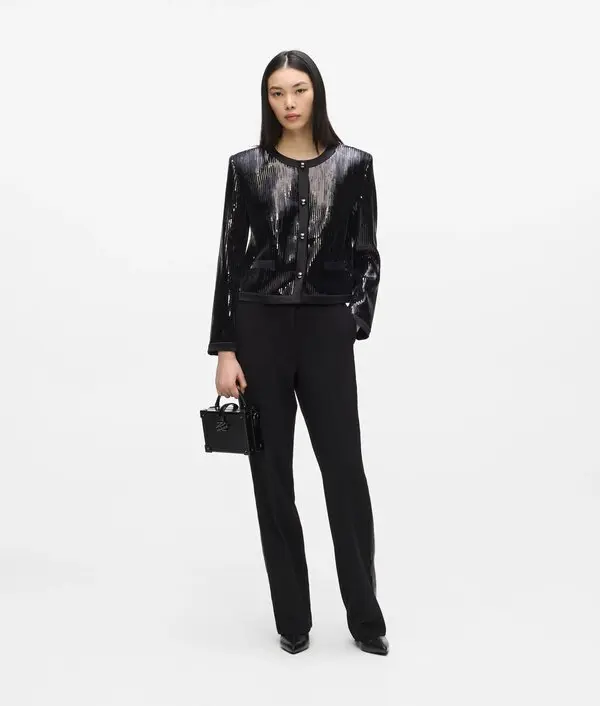 Karl Lagerfeld Sequin Jacket
