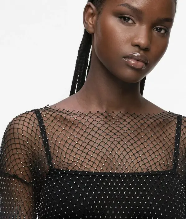 KL JEANS Jeans Chainmail Mesh Dress