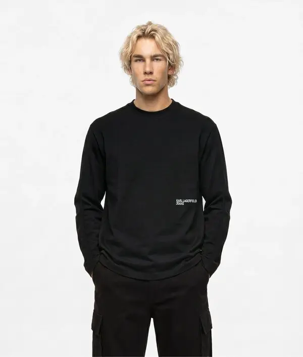 KL JEANS Long-sleeved Seamed T-shirt