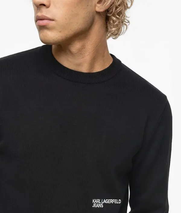 KL JEANS Long-sleeved Seamed T-shirt