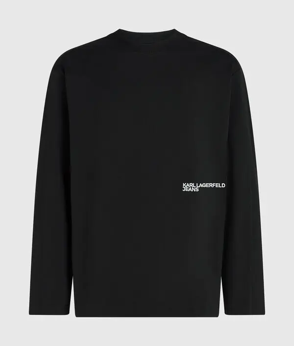 KL JEANS Long-sleeved Seamed T-shirt