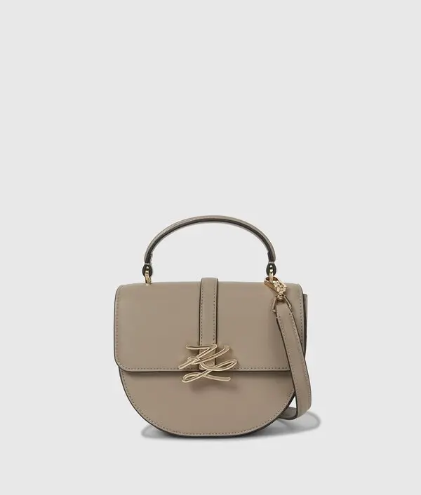 Karl Lagerfeld K/autograph Drop Top Handle Bag - Ash Grey