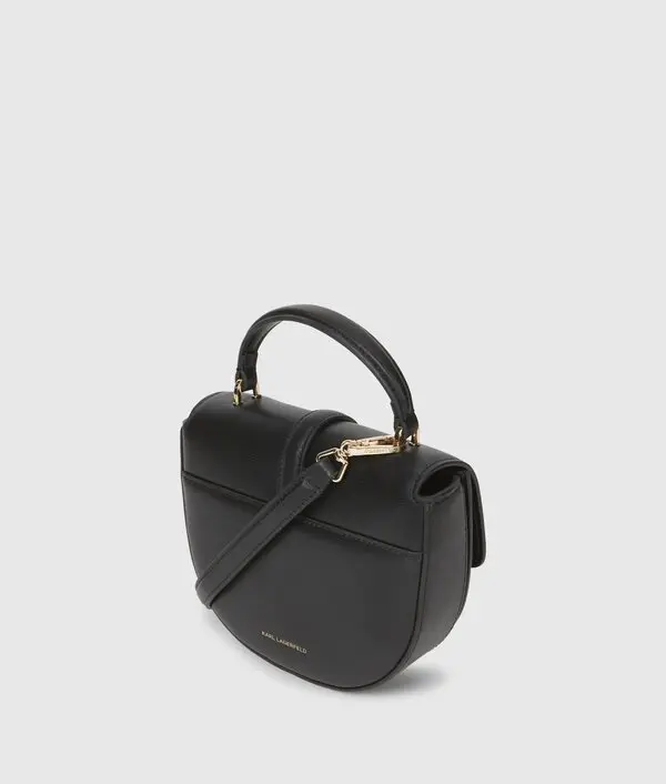 Karl Lagerfeld K/autograph Drop Top Handle Bag - Black/gold
