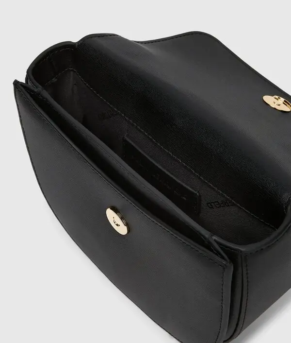 Karl Lagerfeld K/autograph Drop Top Handle Bag - Black/gold
