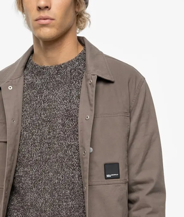 KL JEANS Canvas Overshirt Jacket