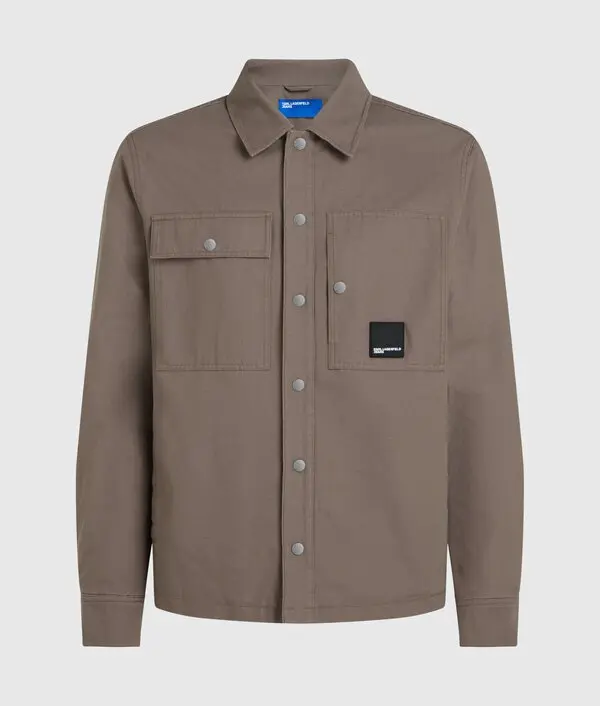 KL JEANS Canvas Overshirt Jacket