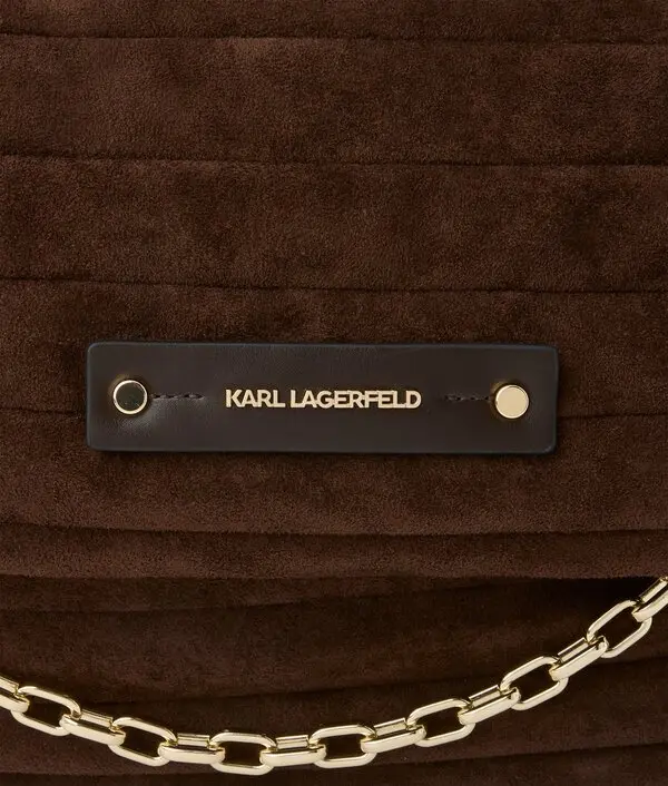 Karl Lagerfeld K/essential Plie Shoulder Bag