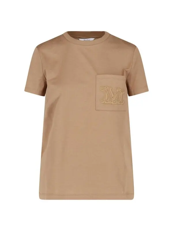 Max Mara T-shirt "papaia - Brown