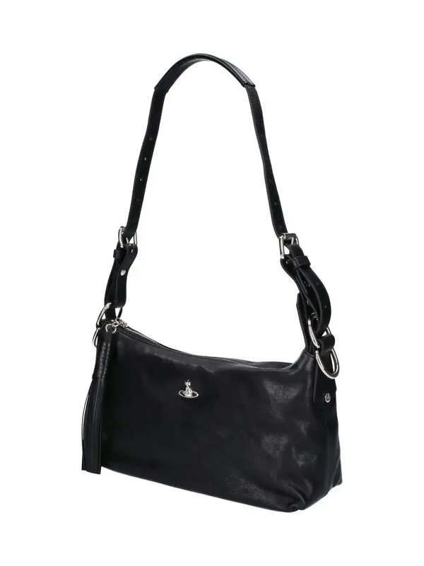 VIVIENNE WESTWOOD Emma Shoulder Bag - Black