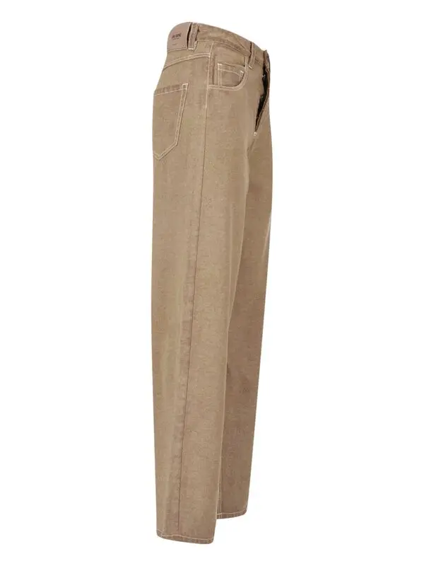 UMA WANG Straight Wool Blend Trousers