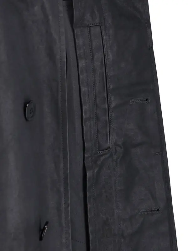 LEMAIRE Coated Cotton Trench Coat