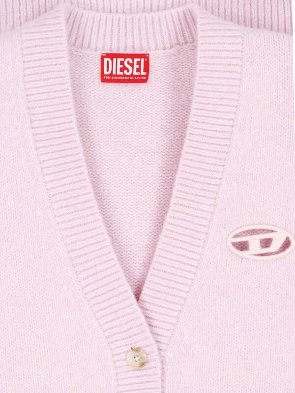 DIESEL® Wool And Alpaca Cardigan
