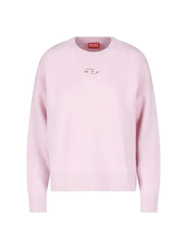 DIESEL® Wool And Alpaca Sweater - Pink