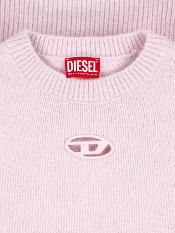 DIESEL® Wool And Alpaca Sweater - Pink