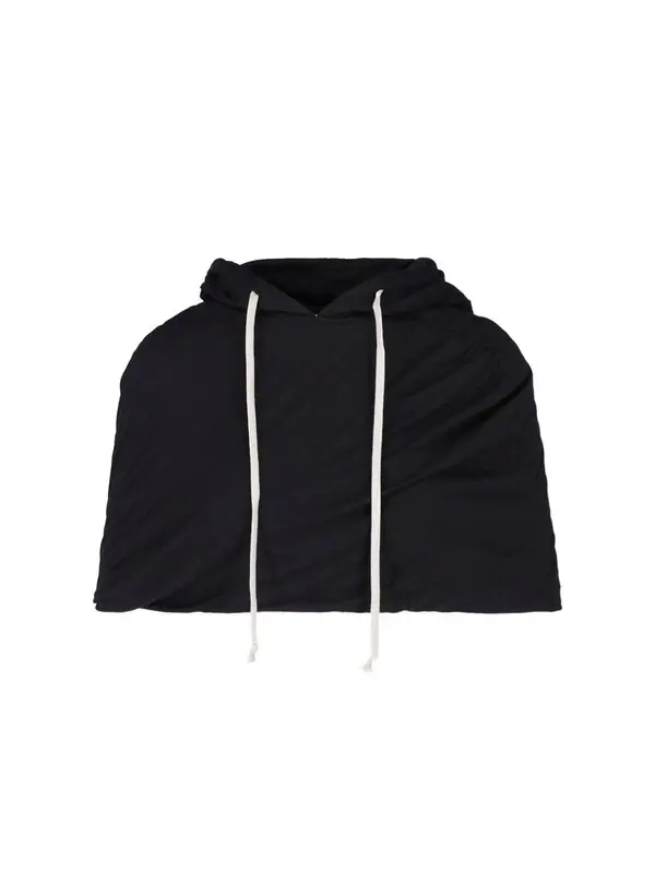 Rick Owens Cotton Hood - Black