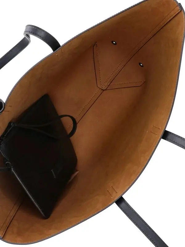 Moncler Leather Tote Bag - Black