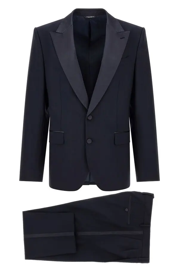 Dolce & Gabbana Sicilia Light' Tuxedo Dress