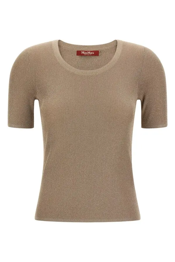 Max Mara Mstsequoia' T-shirt - Beige