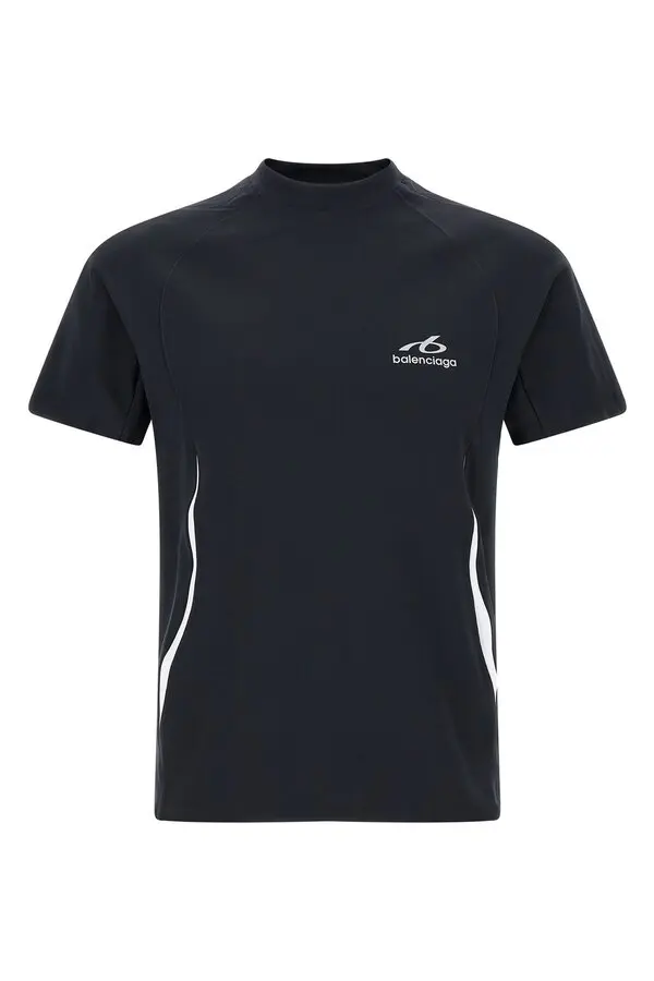 Balenciaga Techwear' T-shirt - Blue