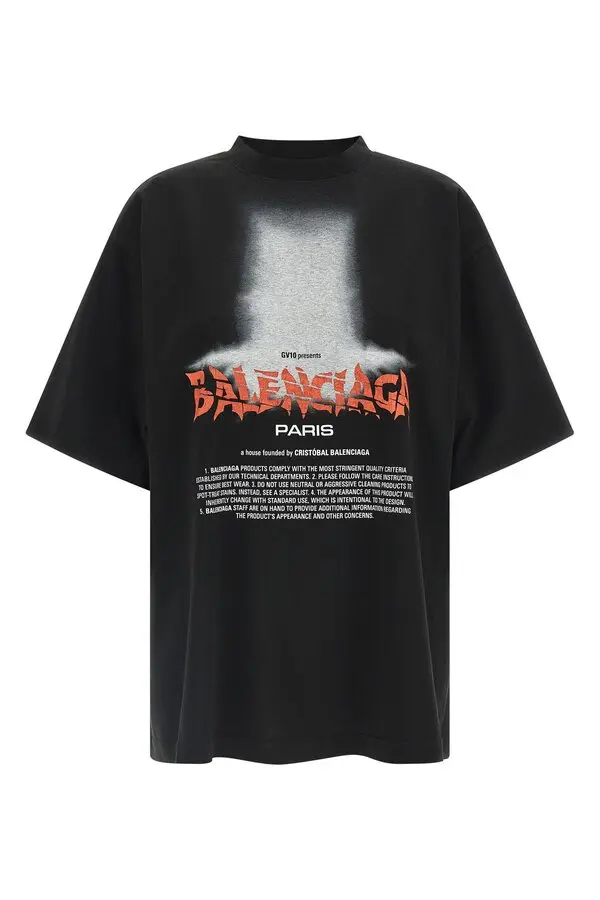 Balenciaga The Door' T-shirt - Black