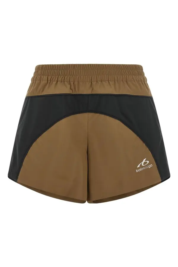 Balenciaga Techwear' Shorts - Brown