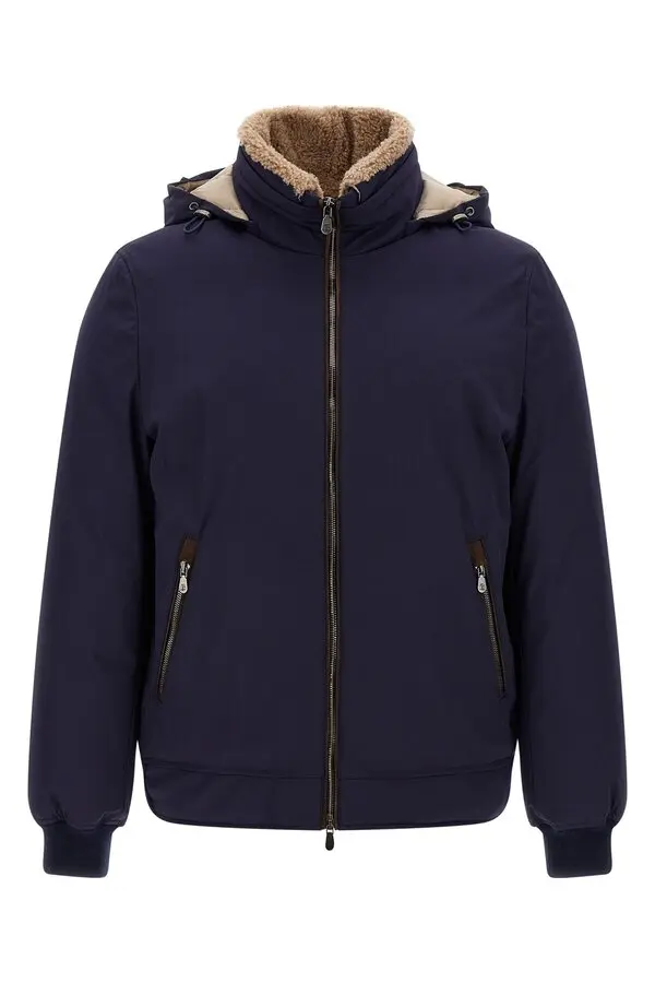 Brunello Cucinelli Padded Jacket - Blue