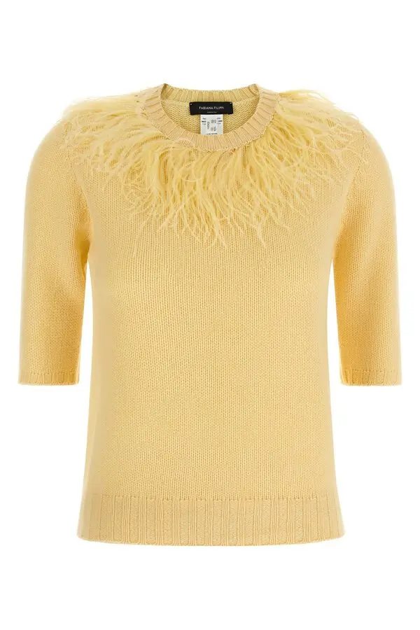 Fabiana Filippi Feather Sweater
