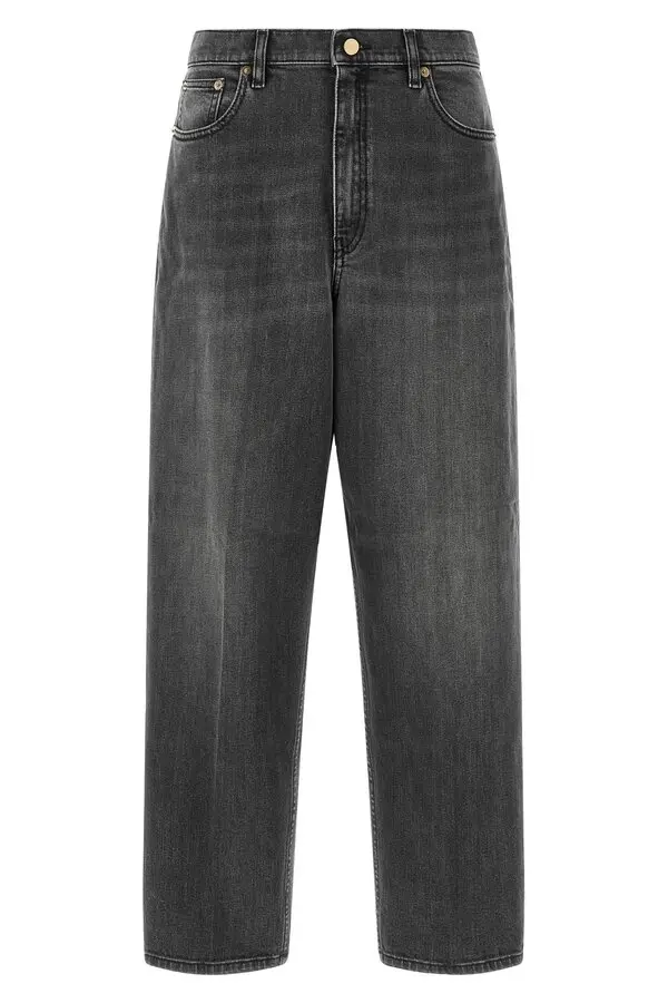 Fabiana Filippi Filo Diamante' Jeans - Gray